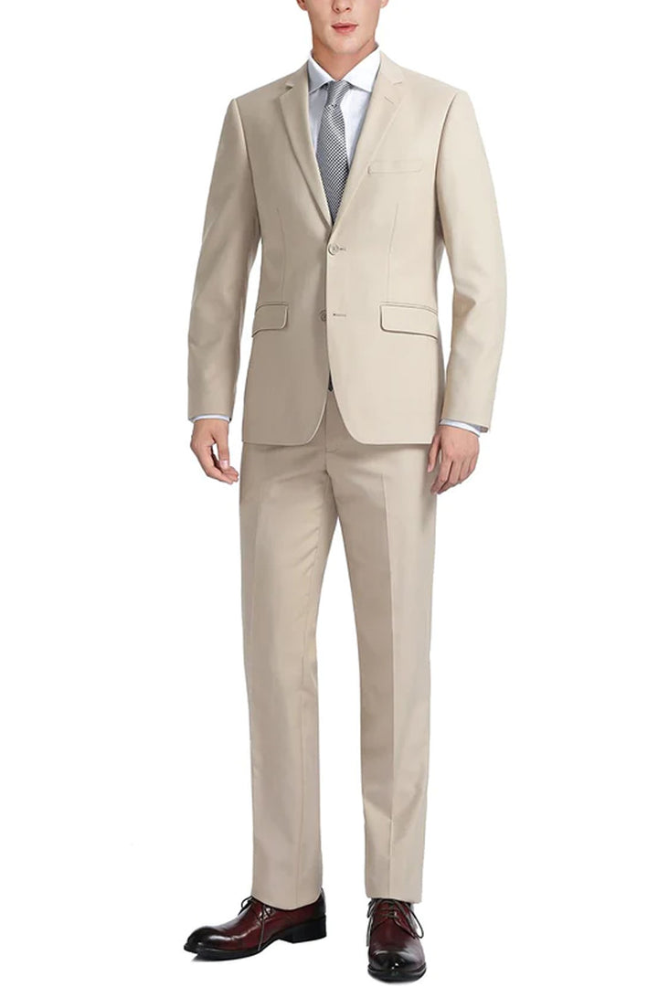 48 Short Suit - Mens Tan ~ Beige Suits 48s — Menssuitsatlanta