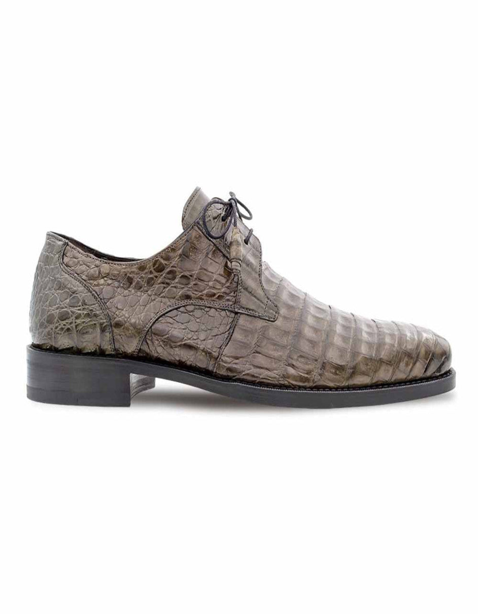 Mezlan Shoes Made in Spain - Mezlan Anderson Grey Genuine Crocodile La ...