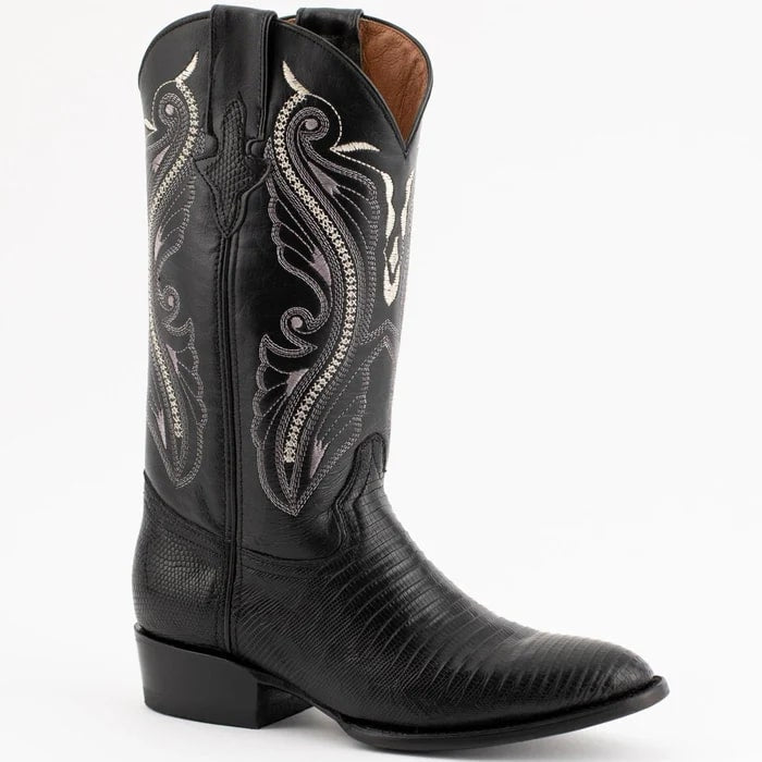 Ferinni Boot - Mens Dress Cowboy Boot - Ferrini Men's Taylor Lizard Ro ...