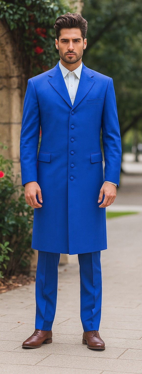 Men's Royal Seven Button Zoot Dress Zoo t Suit - Pimp Suit - Zuit Suit ...
