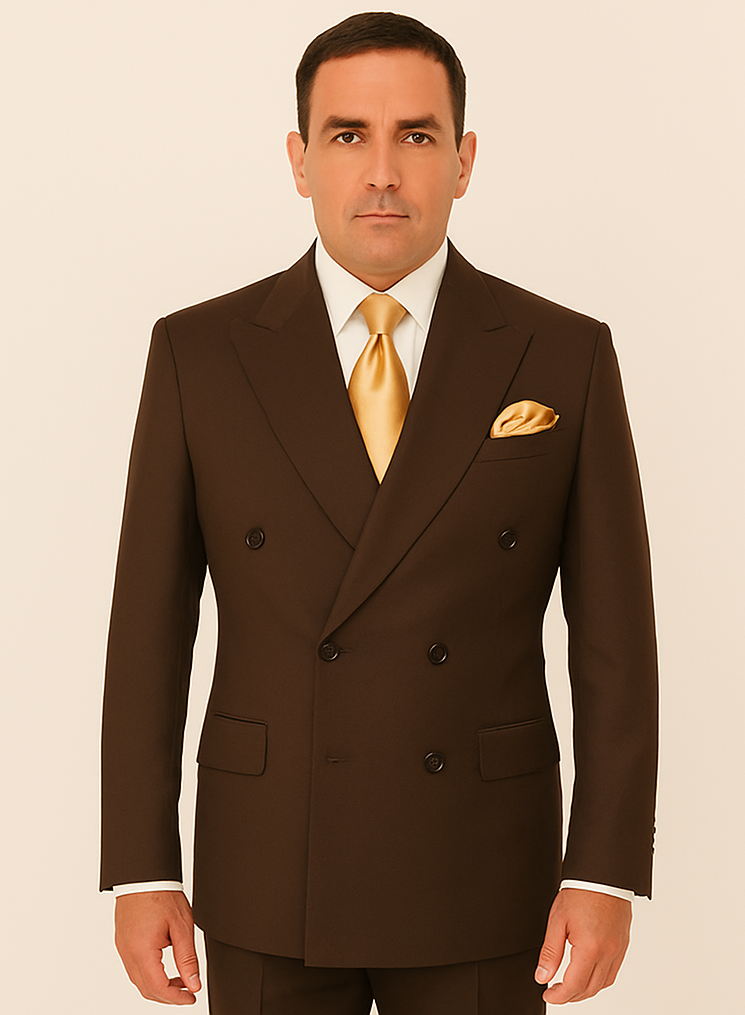 Rossi Man ARTHUR RM2303 Double-Breasted Suit – Premium Formalwear for ...