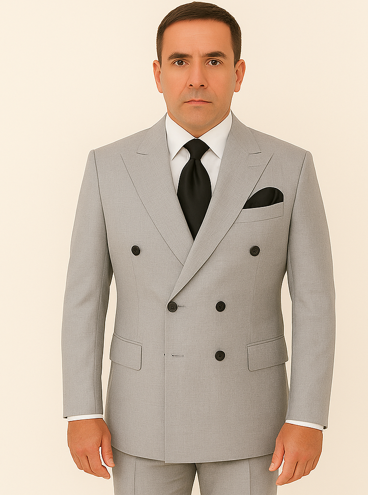 Rossi Man ARTHUR RM2305 Double-Breasted Suit – Elegant Formalwear for ...