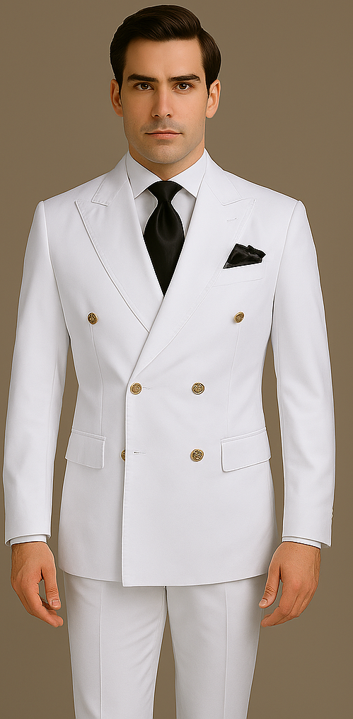 Rossi Man Milano RM1374 – Men's Modern 3-Piece Suit | Stylish Formal W ...