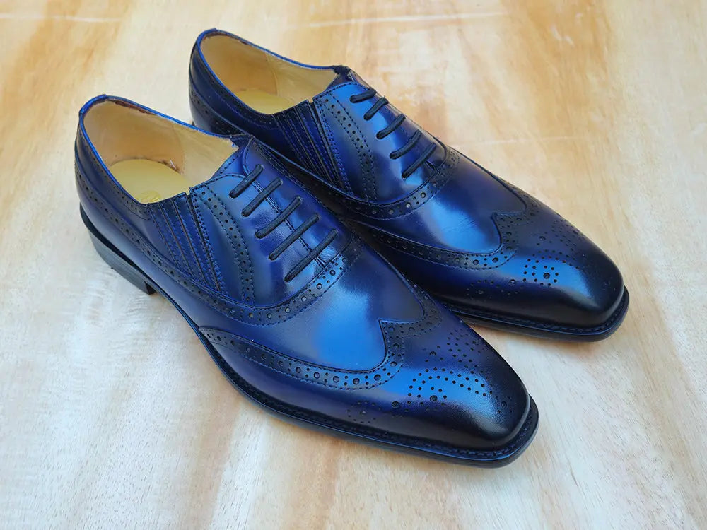 Wingtip Slip-on Oxford — Menssuitsatlanta