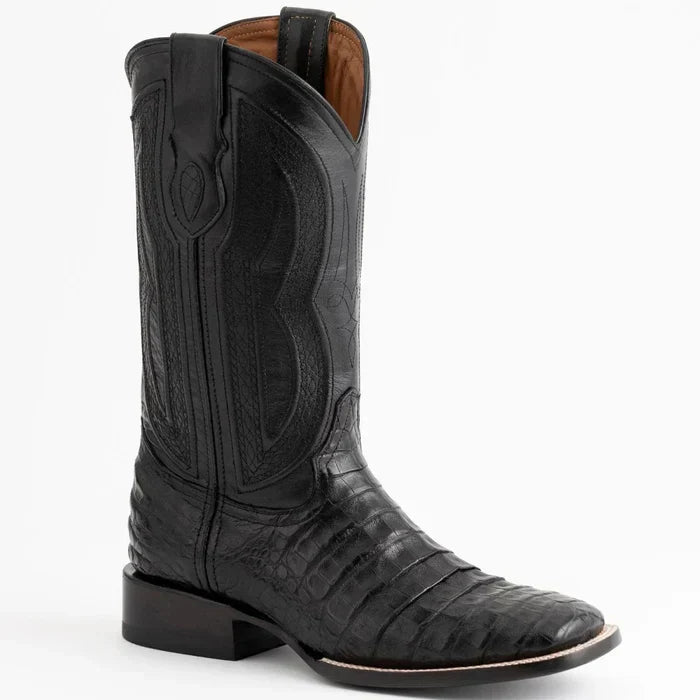 Ferrini Men's Dakota Belly Caiman Western Boots - Square Toe Handcraft ...