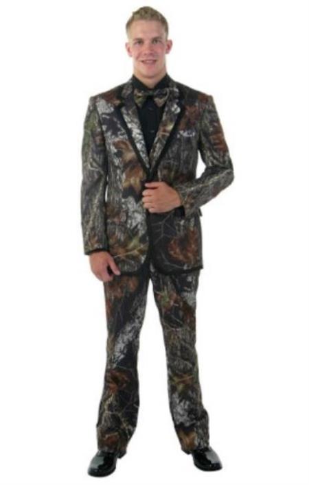 Army Green Tuxedo - Patterned - Two Toned Vested Olive Green Tuxedo ...