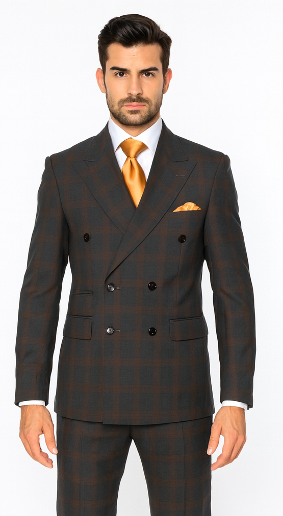 Men’s Rossi Man Milano RM1793 – Modern Formal Suit - Stylish Tailored ...