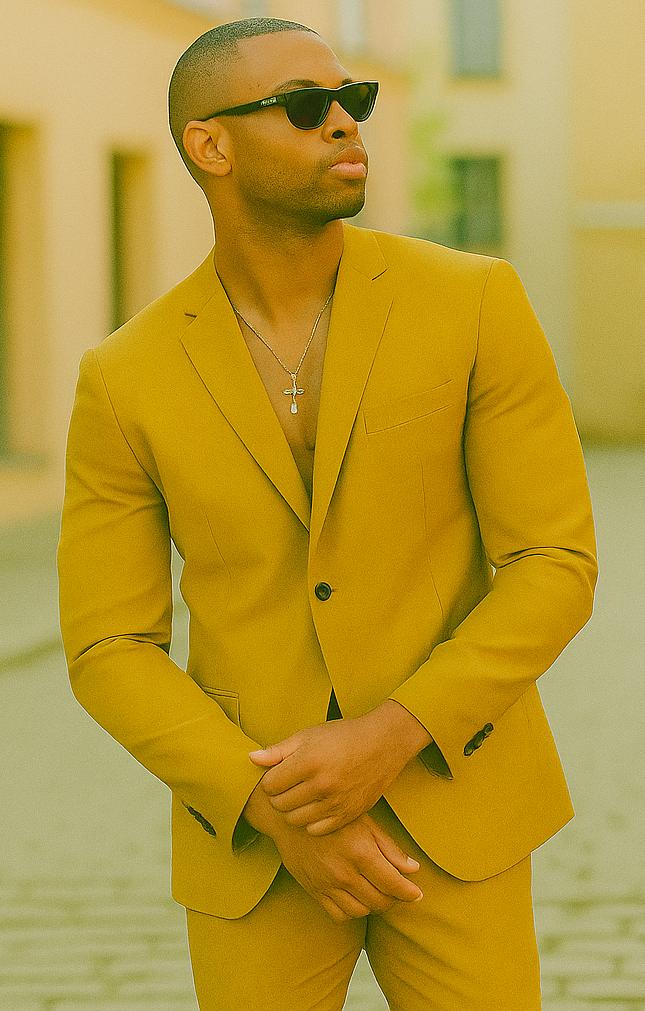 Mens Gold Suit - Gold Prom Suits — Menssuitsatlanta