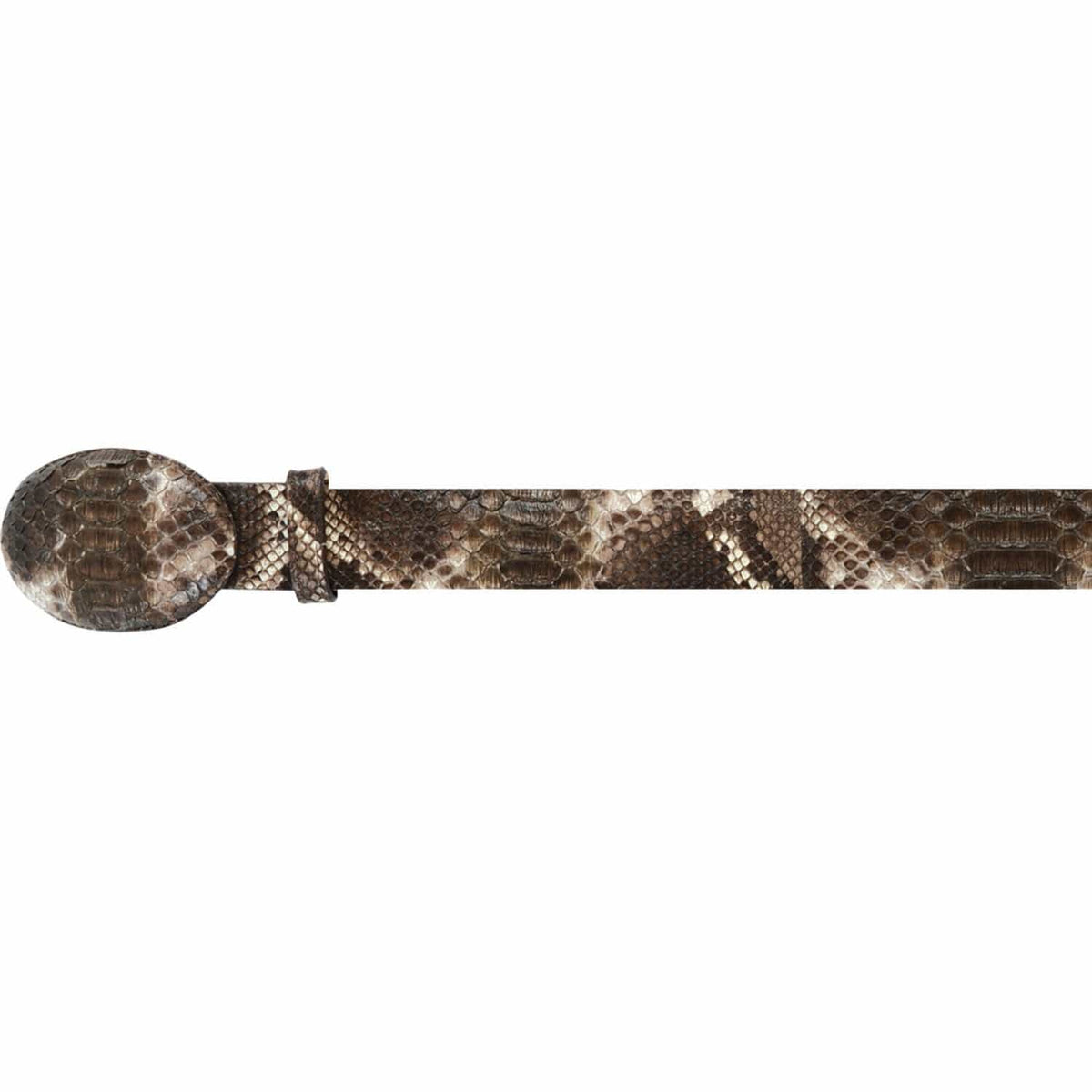 Men's Wild West Python Skin Cowboy Belt 2C115785 — Menssuitsatlanta