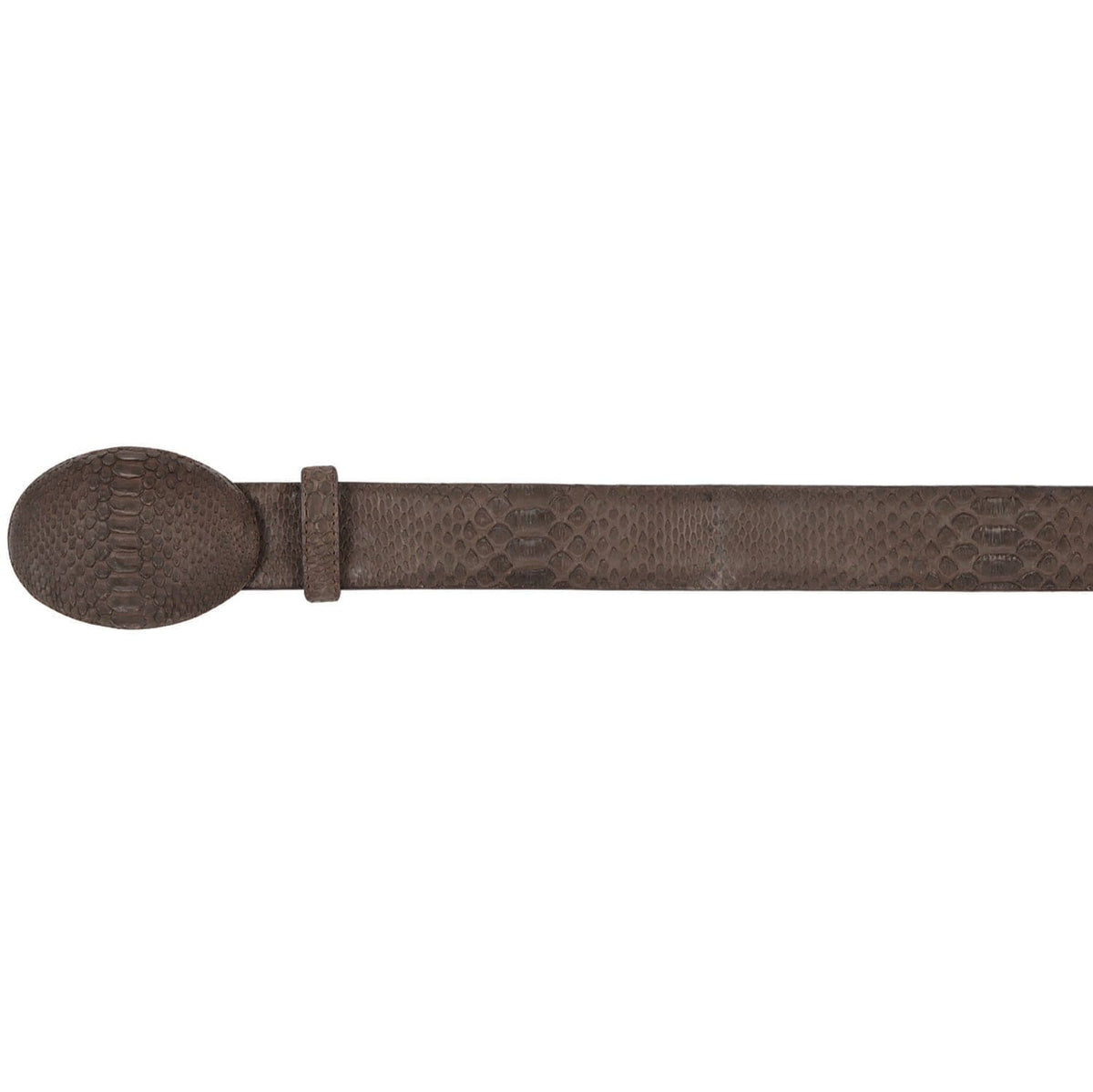 Men's Wild West Python Skin Cowboy Belt 2C11N5707 — Menssuitsatlanta