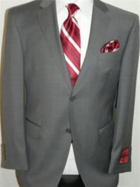 Authentic Statement Brand Gray Suit - High End Suits - High Quality Su ...