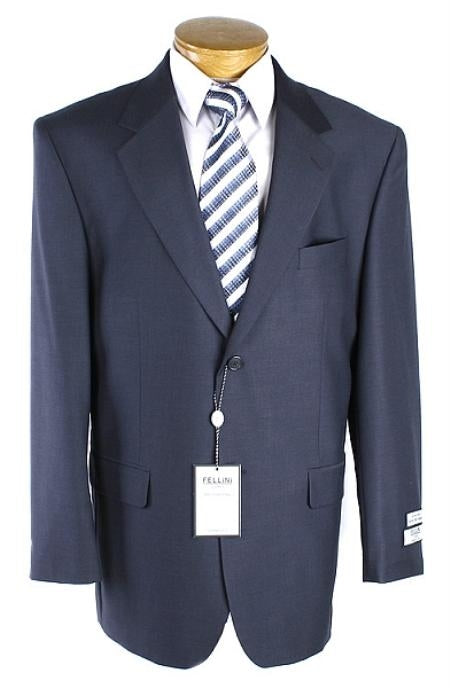 Men's Dark Navy 2 Button affordable cheap discounted Cheap Priced Busi ...
