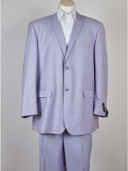 2 Button Men's Lilac Suit — Menssuitsatlanta