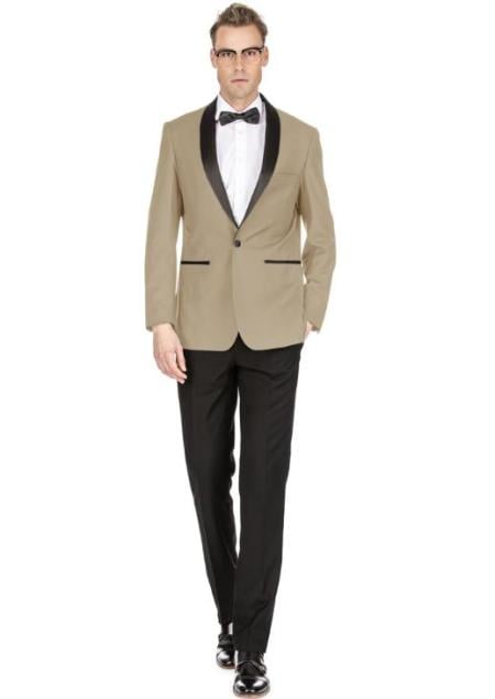 Tan Tuxedo - Khaki Tuxedo — Menssuitsatlanta