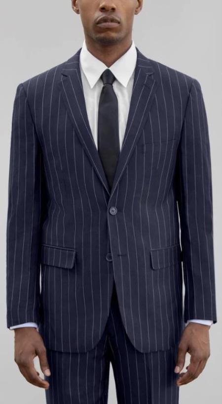 Pinstripe Suits - Pattern Suit — Menssuitsatlanta