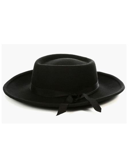 Pachuco Hats - Black Hat — Menssuitsatlanta