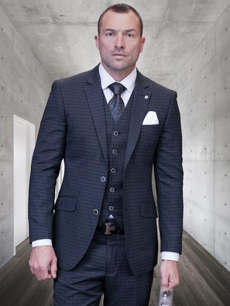 Statement Suits Black — Menssuitsatlanta