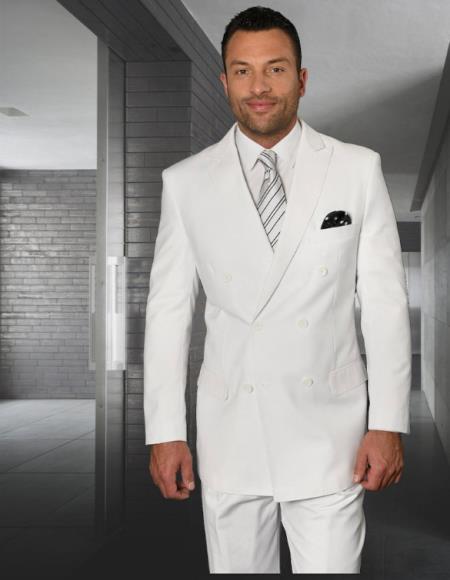 Statement Suits White — Menssuitsatlanta